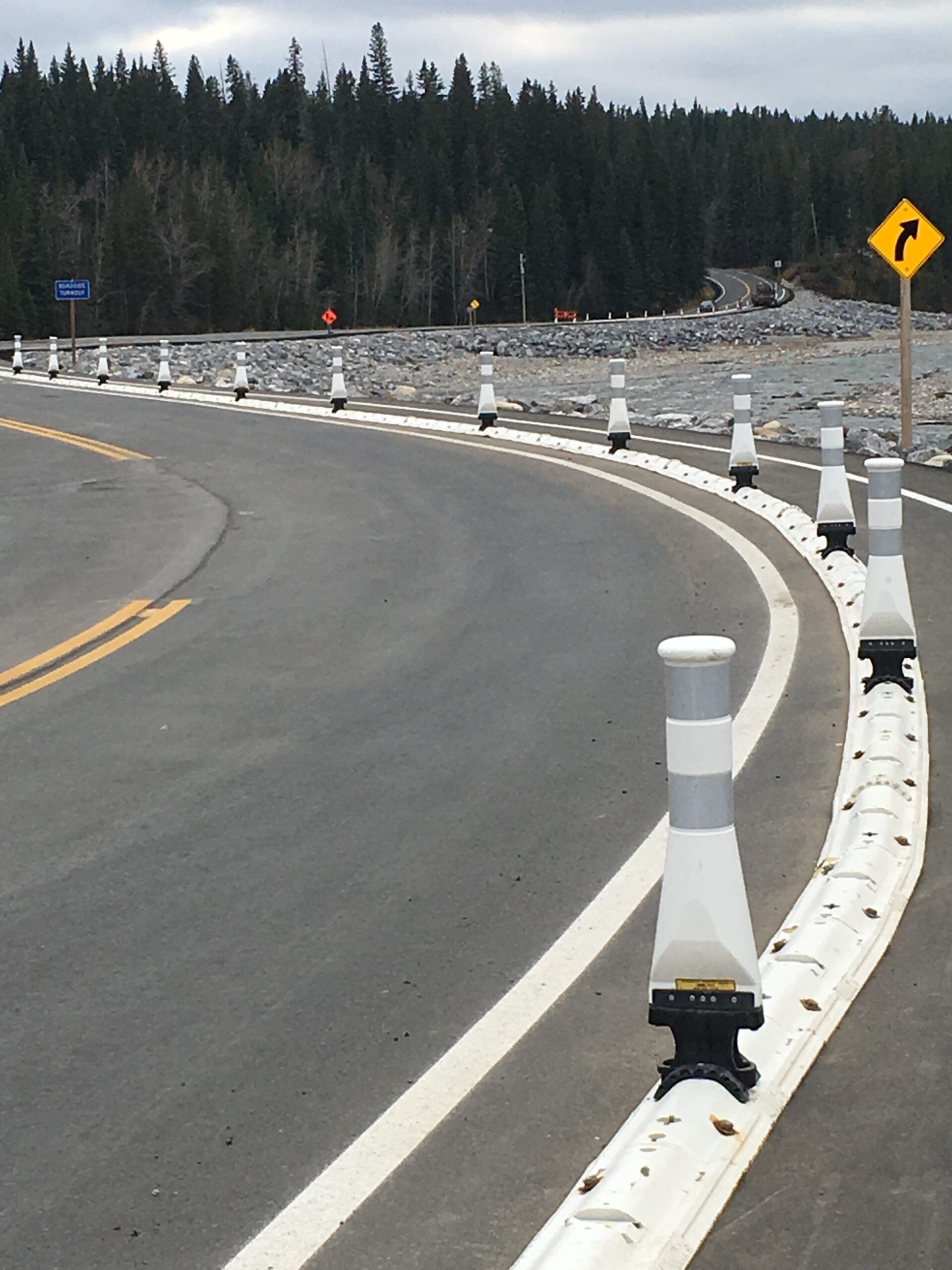 The Premier Traffic Lane Separator | QWICK KURB